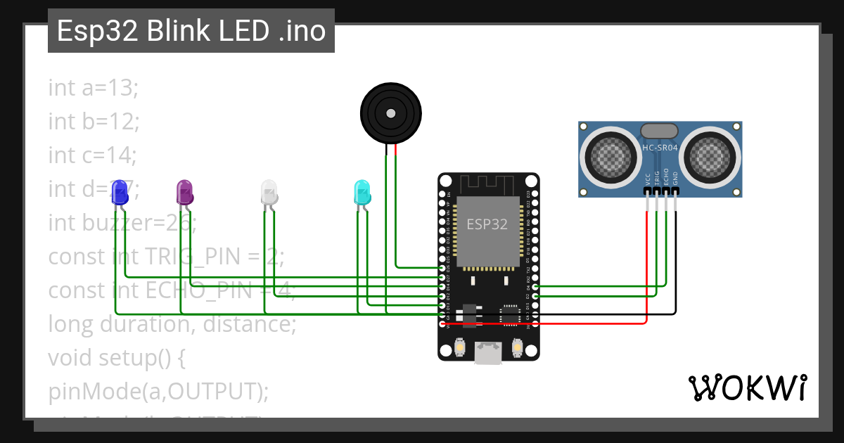 Wokwi - Online ESP32, STM32, Arduino Simulator