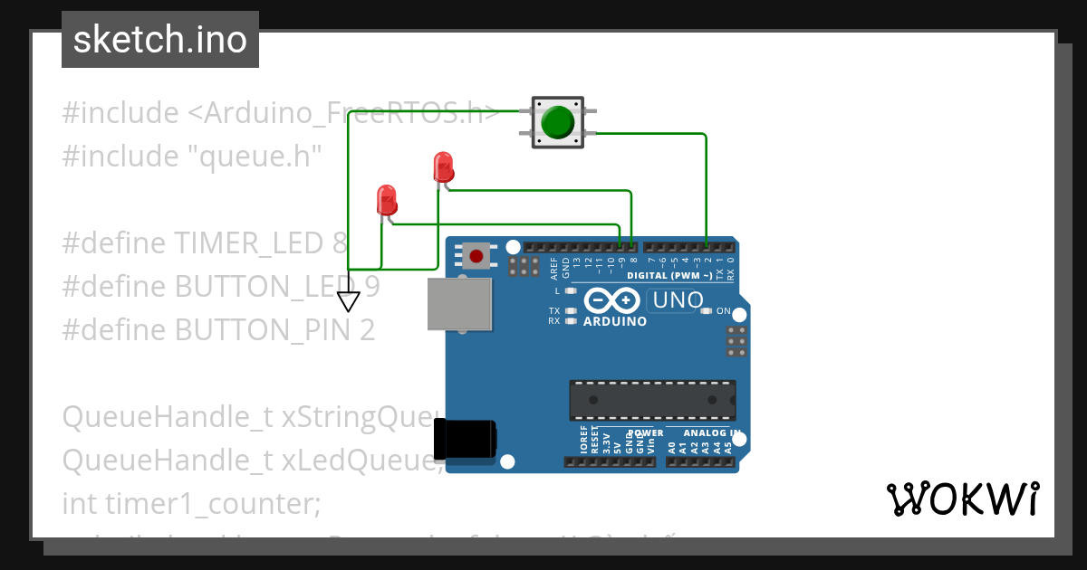 Wokwi - Online ESP32, STM32, Arduino Simulator