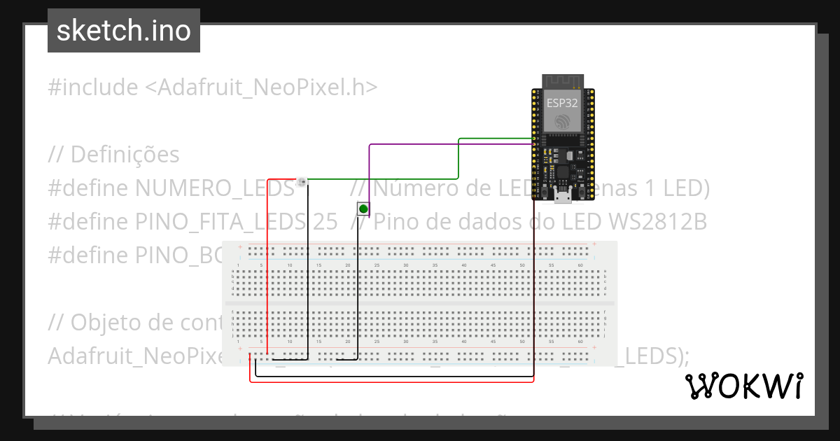 Wokwi - Online ESP32, STM32, Arduino Simulator