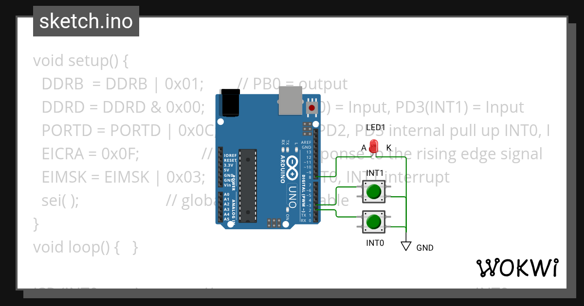 Wokwi - Online ESP32, STM32, Arduino Simulator
