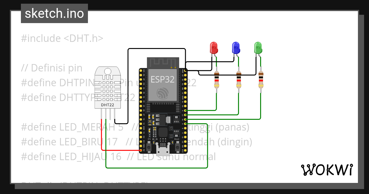 Wokwi - Online ESP32, STM32, Arduino Simulator