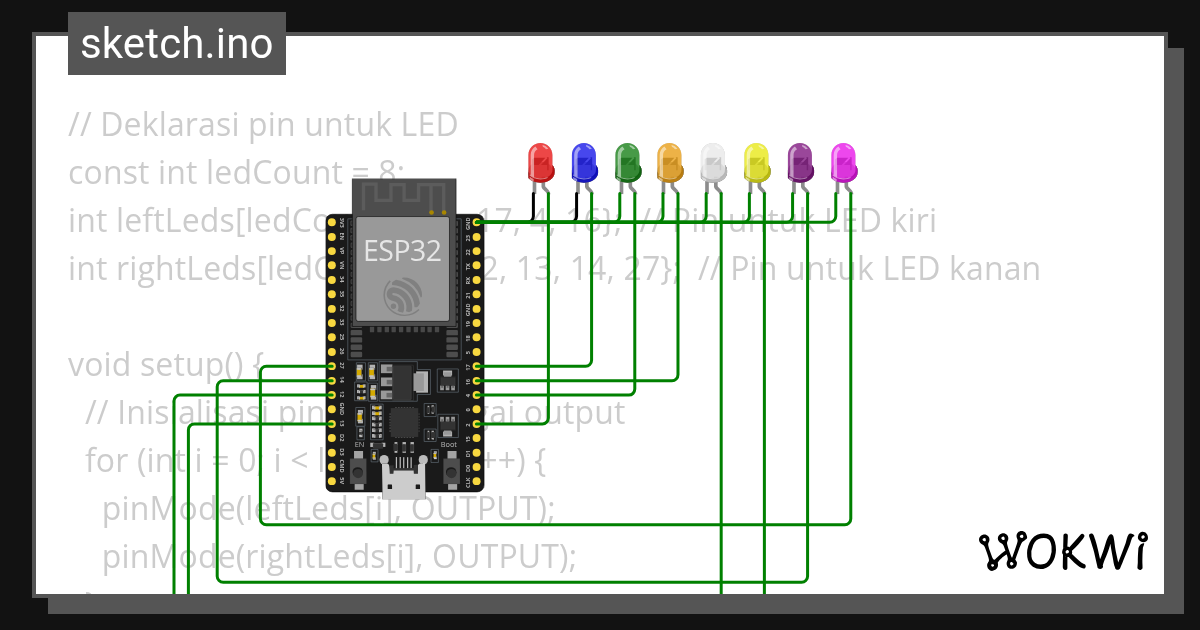 Wokwi - Online ESP32, STM32, Arduino Simulator