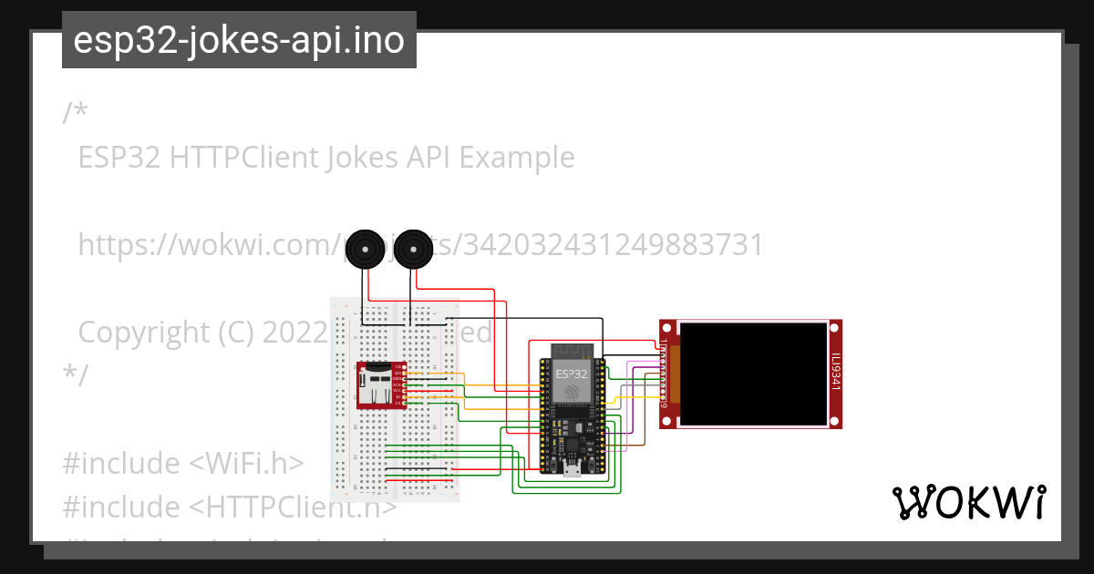 Wokwi - Online ESP32, STM32, Arduino Simulator