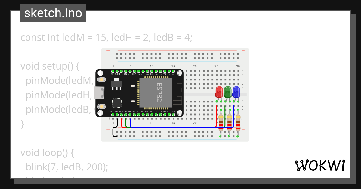 Wokwi - Online ESP32, STM32, Arduino Simulator