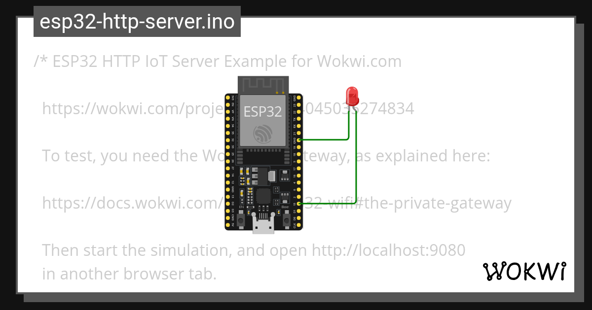 Wokwi - Online ESP32, STM32, Arduino Simulator