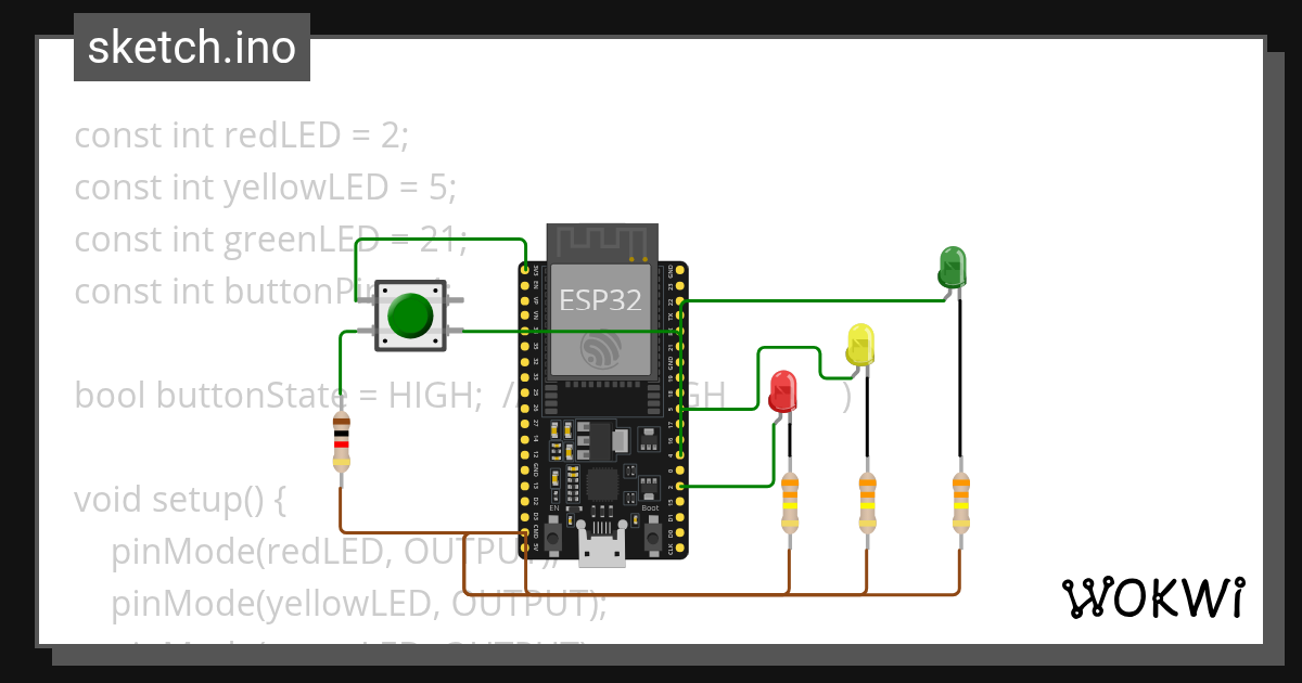 Wokwi - Online ESP32, STM32, Arduino Simulator