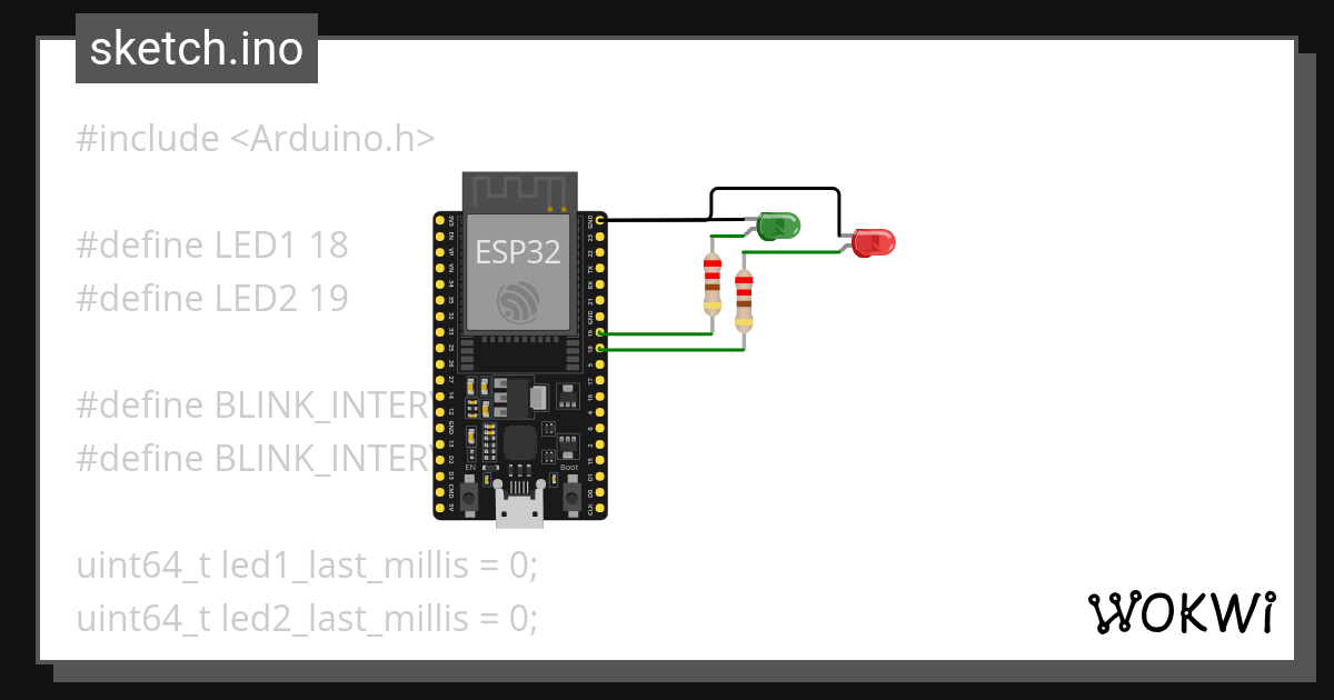 Wokwi - Online ESP32, STM32, Arduino Simulator