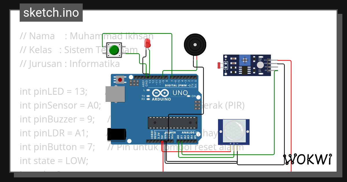 Wokwi - Online ESP32, STM32, Arduino Simulator