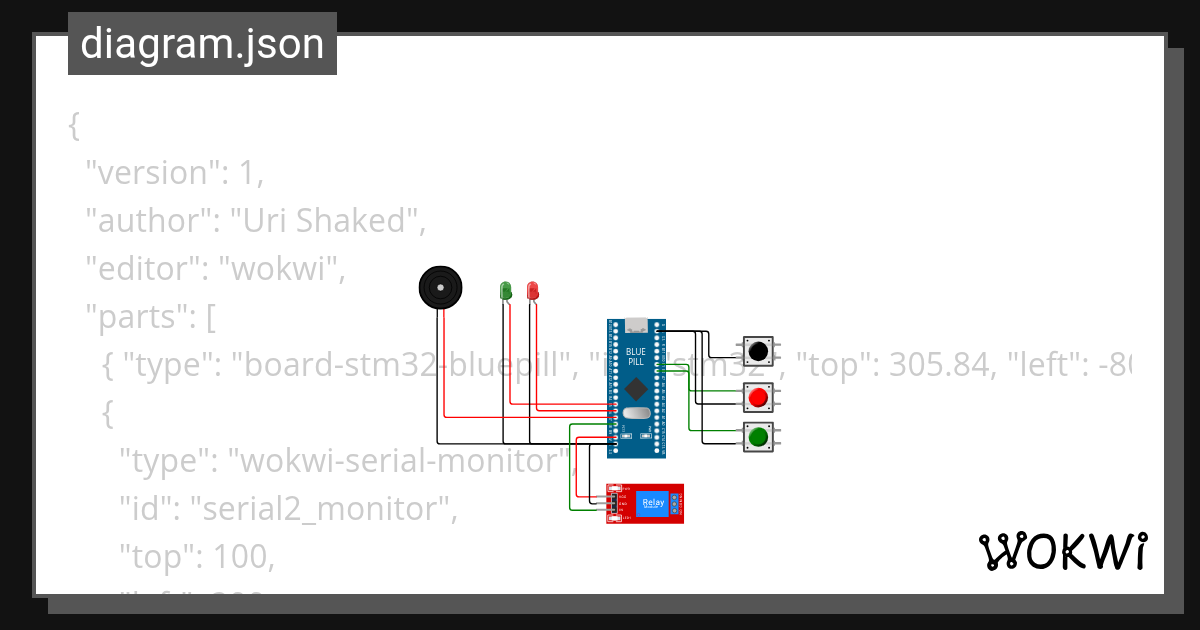 Wokwi - Online ESP32, STM32, Arduino Simulator