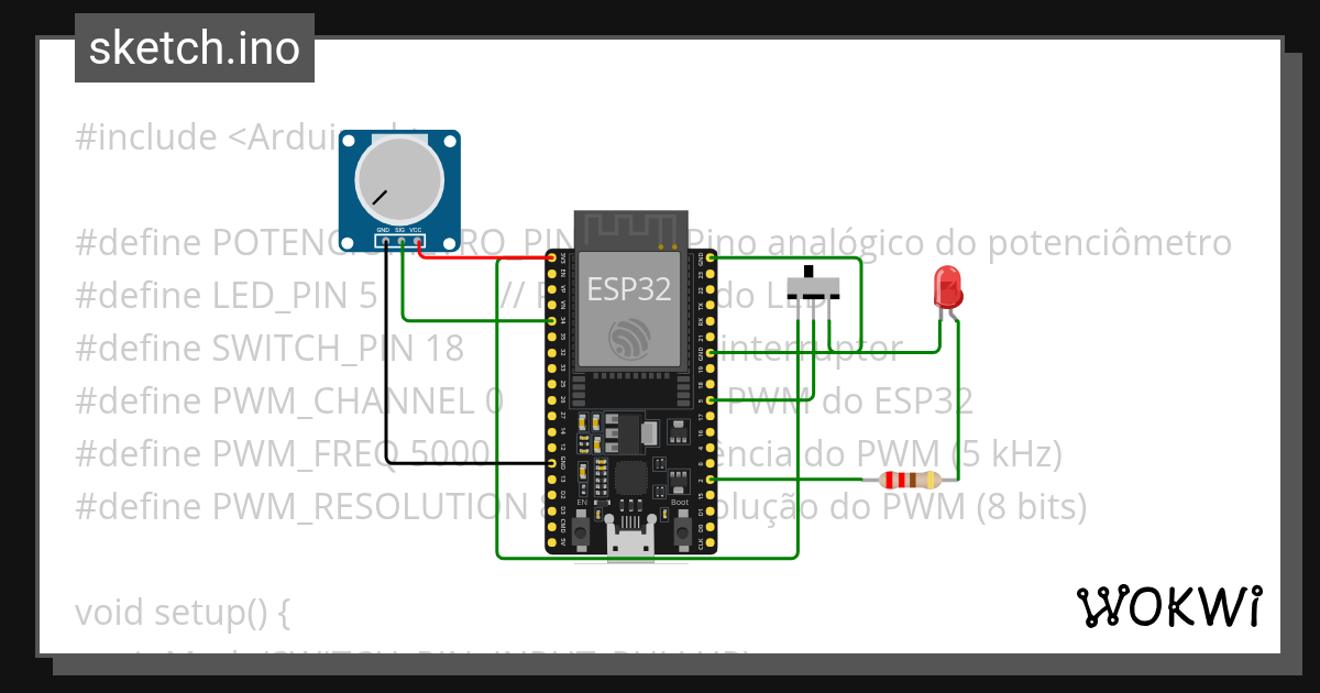 Wokwi - Online ESP32, STM32, Arduino Simulator