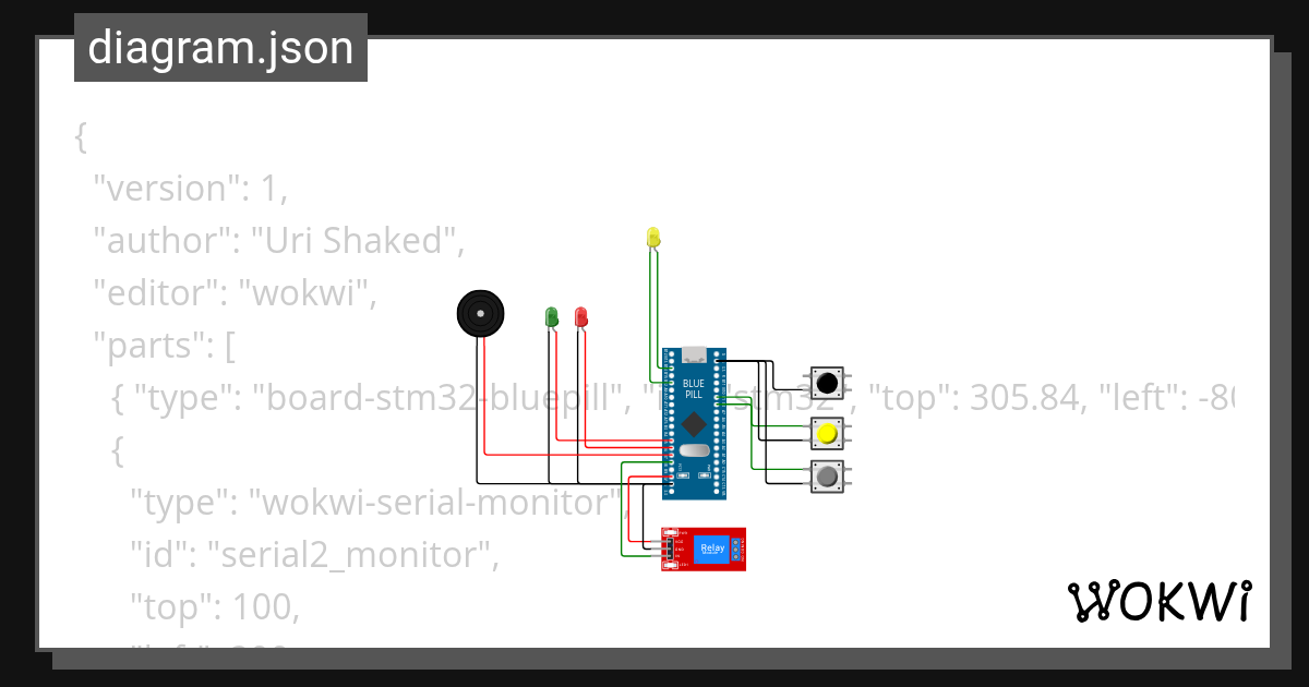 Wokwi - Online ESP32, STM32, Arduino Simulator