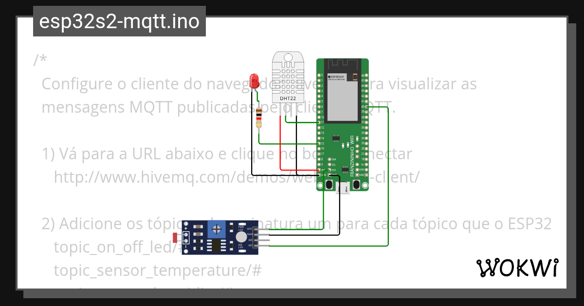 Wokwi - Online ESP32, STM32, Arduino Simulator