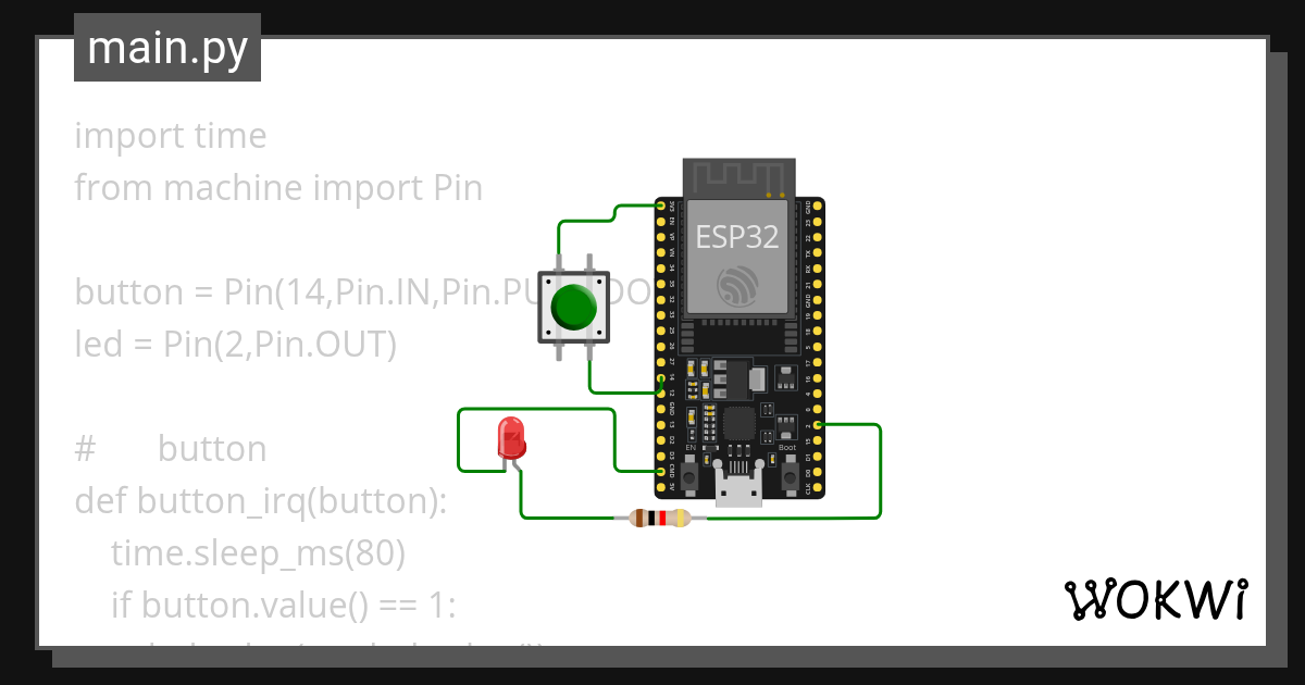 Wokwi - Online ESP32, STM32, Arduino Simulator