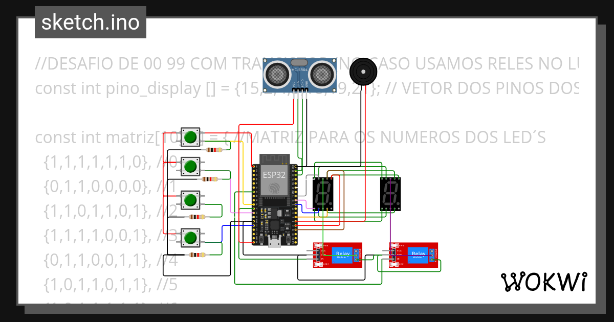 Wokwi - Online ESP32, STM32, Arduino Simulator