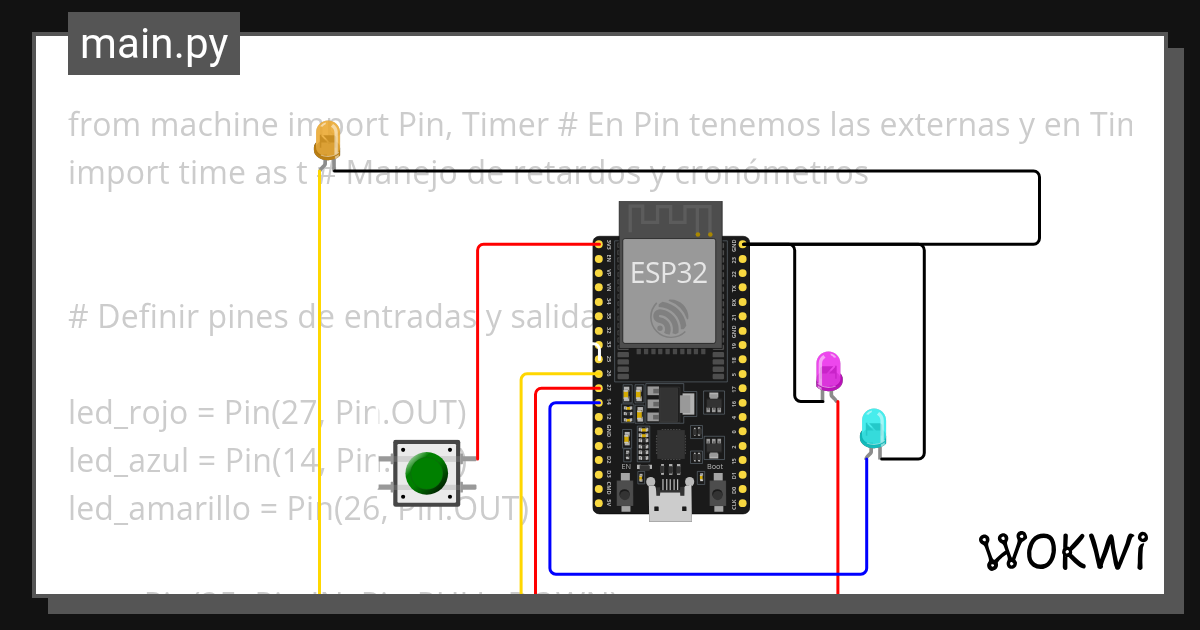 Wokwi - Online ESP32, STM32, Arduino Simulator