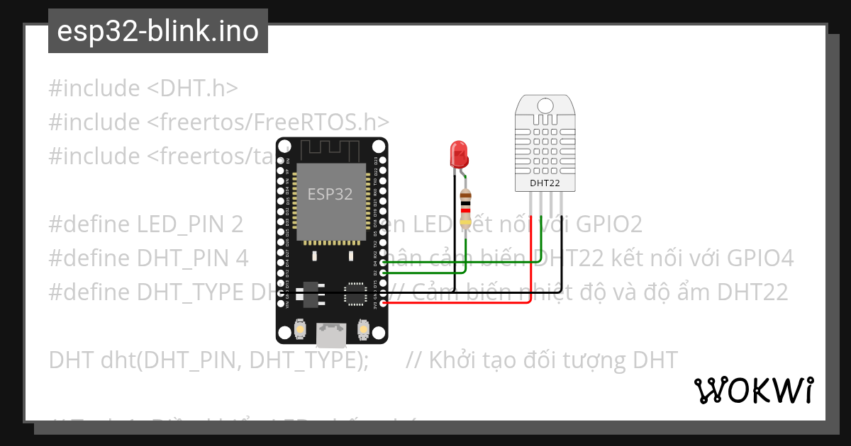 Wokwi - Online ESP32, STM32, Arduino Simulator