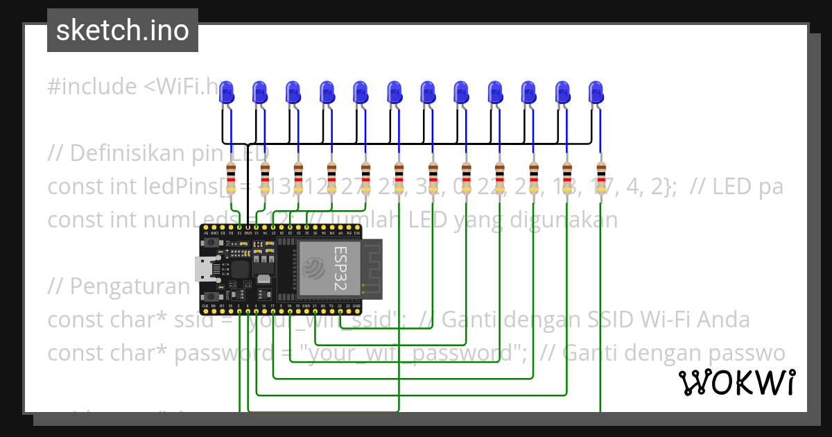 Wokwi - Online ESP32, STM32, Arduino Simulator