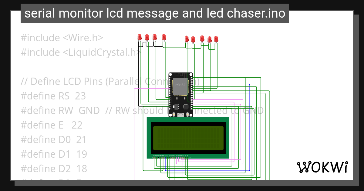 Wokwi - Online ESP32, STM32, Arduino Simulator