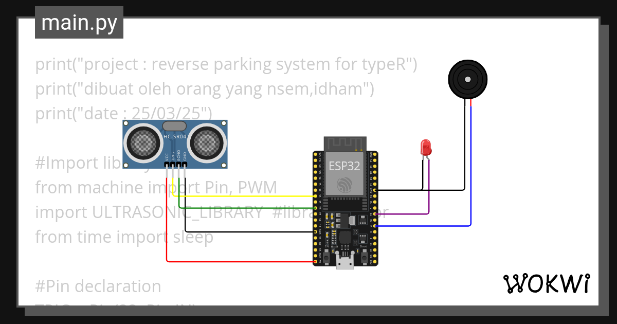 Wokwi - Online ESP32, STM32, Arduino Simulator