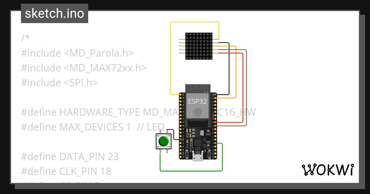 Wokwi - Online ESP32, STM32, Arduino Simulator