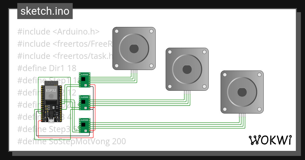 Wokwi - Online ESP32, STM32, Arduino Simulator