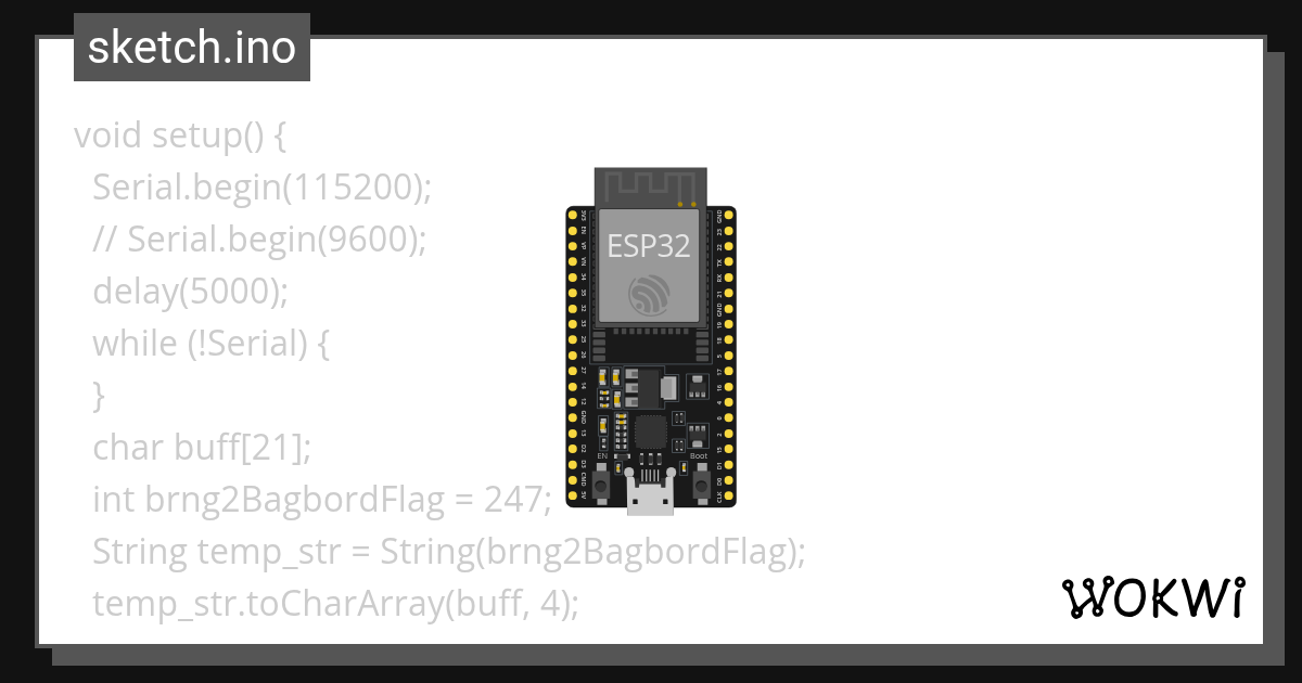 Wokwi - Online ESP32, STM32, Arduino Simulator