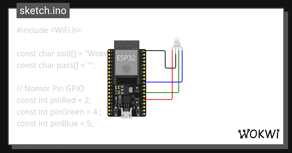Wokwi - Online ESP32, STM32, Arduino Simulator