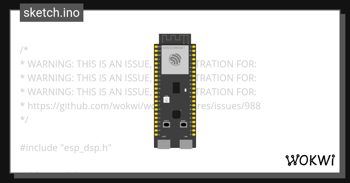 Wokwi - Online ESP32, STM32, Arduino Simulator