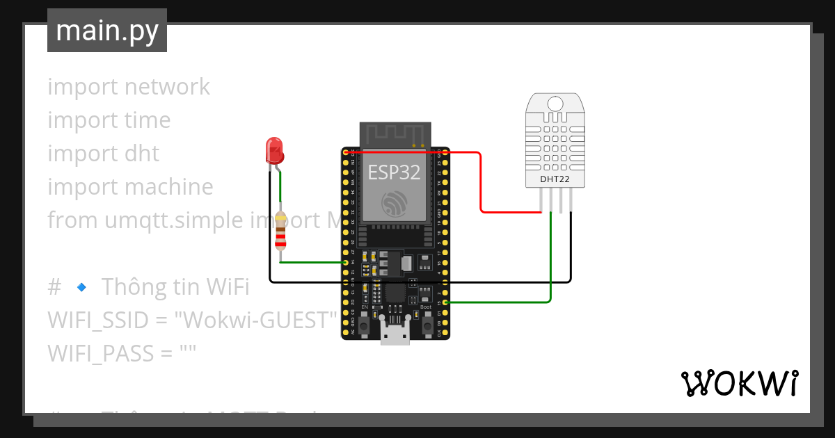 Wokwi - Online ESP32, STM32, Arduino Simulator