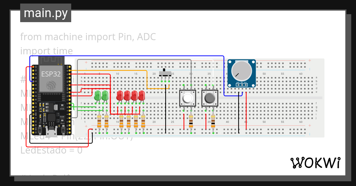 Wokwi - Online ESP32, STM32, Arduino Simulator