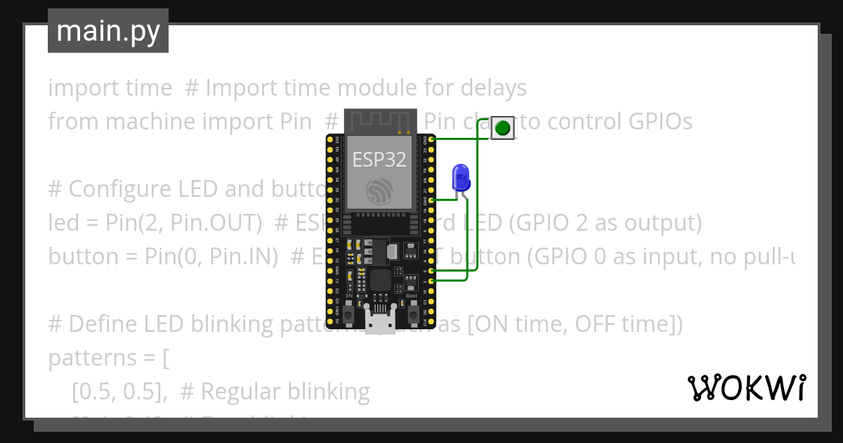 Wokwi - Online ESP32, STM32, Arduino Simulator