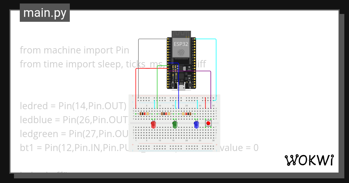 Wokwi - Online ESP32, STM32, Arduino Simulator