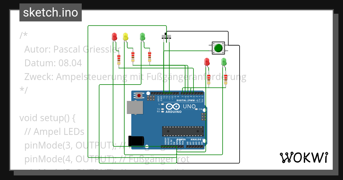 Wokwi - Online ESP32, STM32, Arduino Simulator