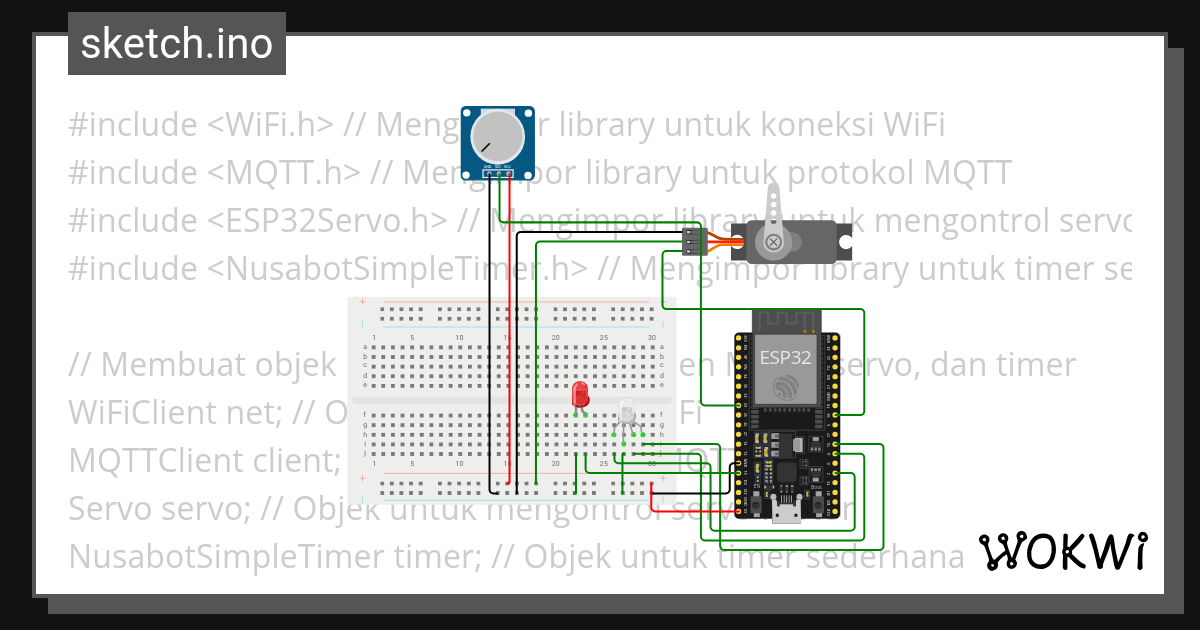 Wokwi - Online ESP32, STM32, Arduino Simulator