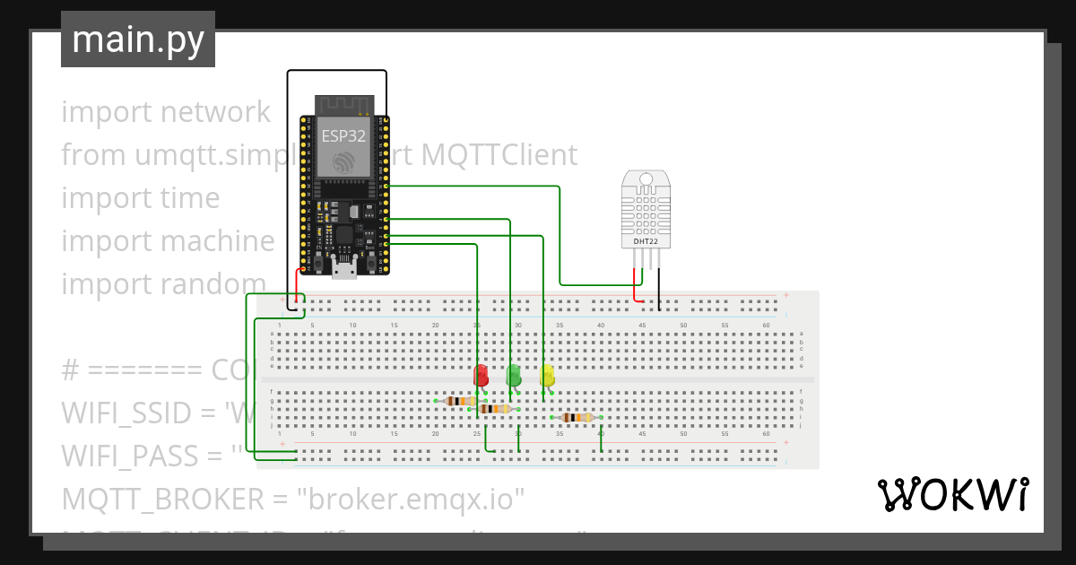 Wokwi - Online ESP32, STM32, Arduino Simulator