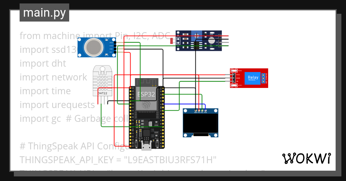 Wokwi - Online ESP32, STM32, Arduino Simulator