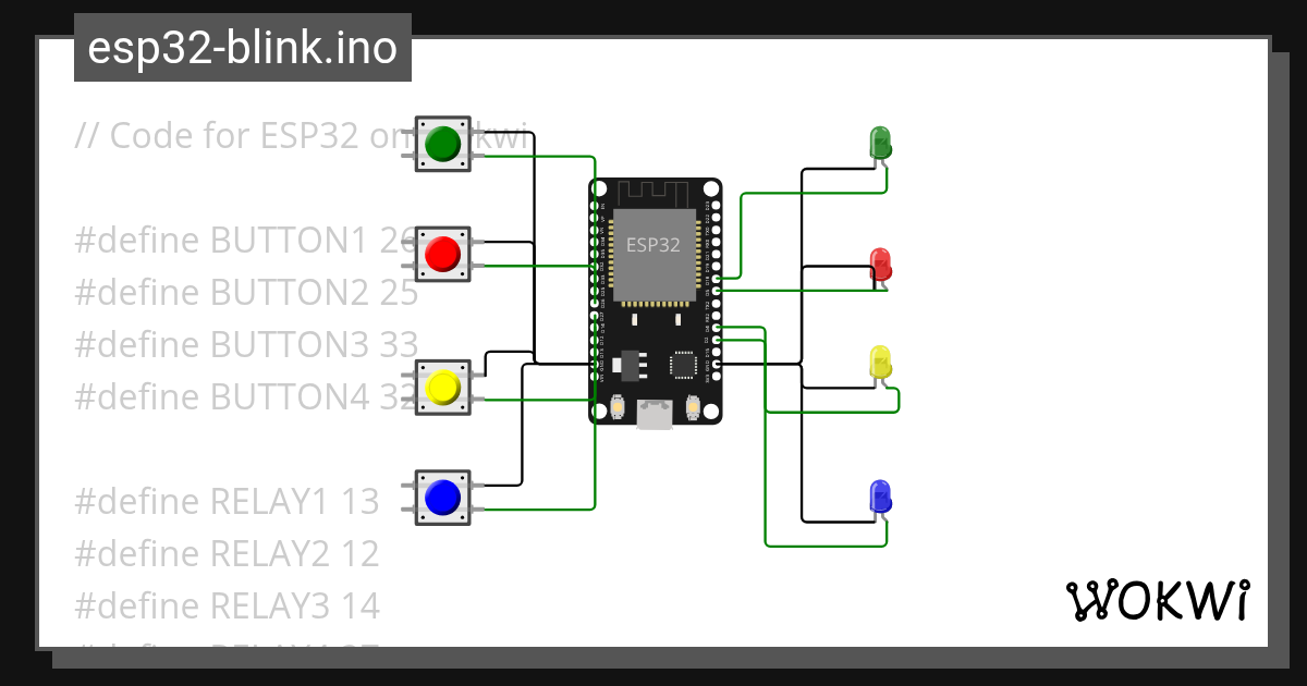 Wokwi - Online ESP32, STM32, Arduino Simulator