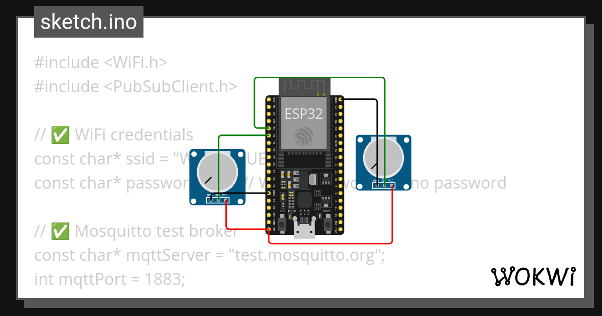 Wokwi - Online ESP32, STM32, Arduino Simulator