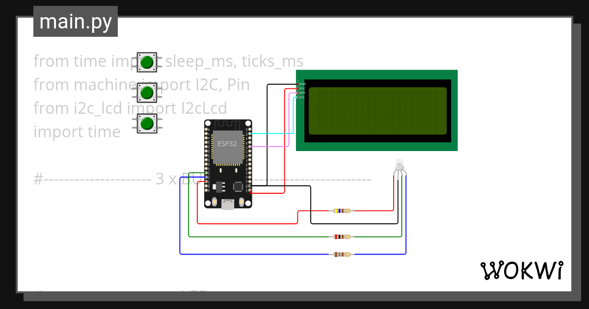 Wokwi - Online ESP32, STM32, Arduino Simulator