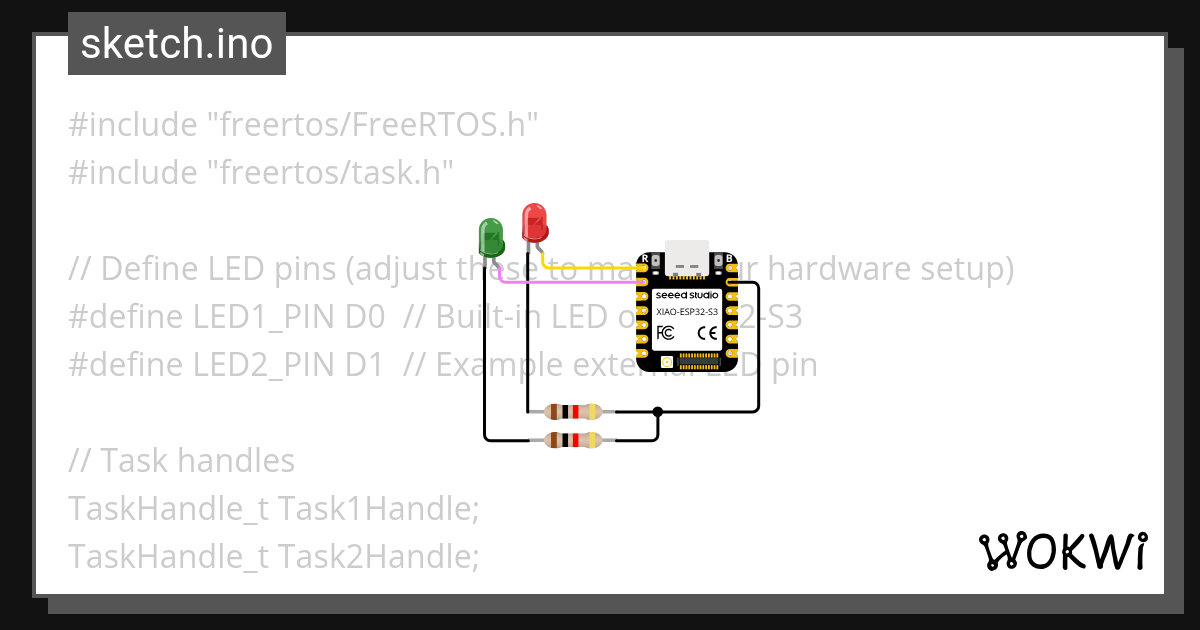 Wokwi - Online ESP32, STM32, Arduino Simulator