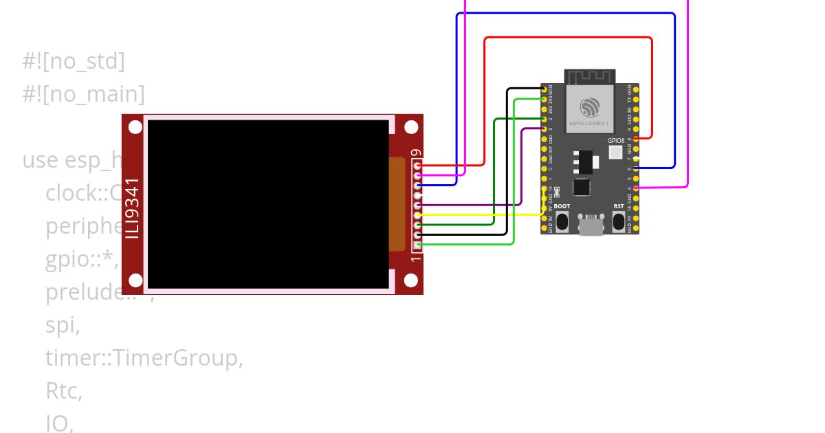 Rust on Wokwi - Online ESP32, STM32, Arduino Simulator
