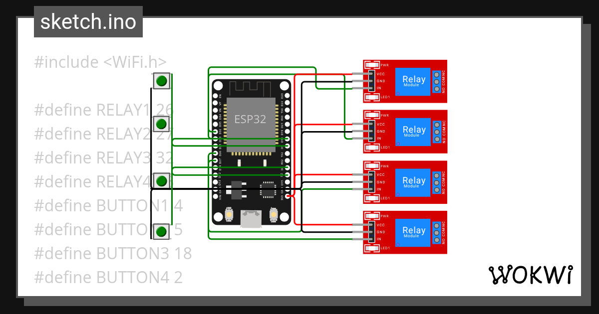 Wokwi - Online ESP32, STM32, Arduino Simulator