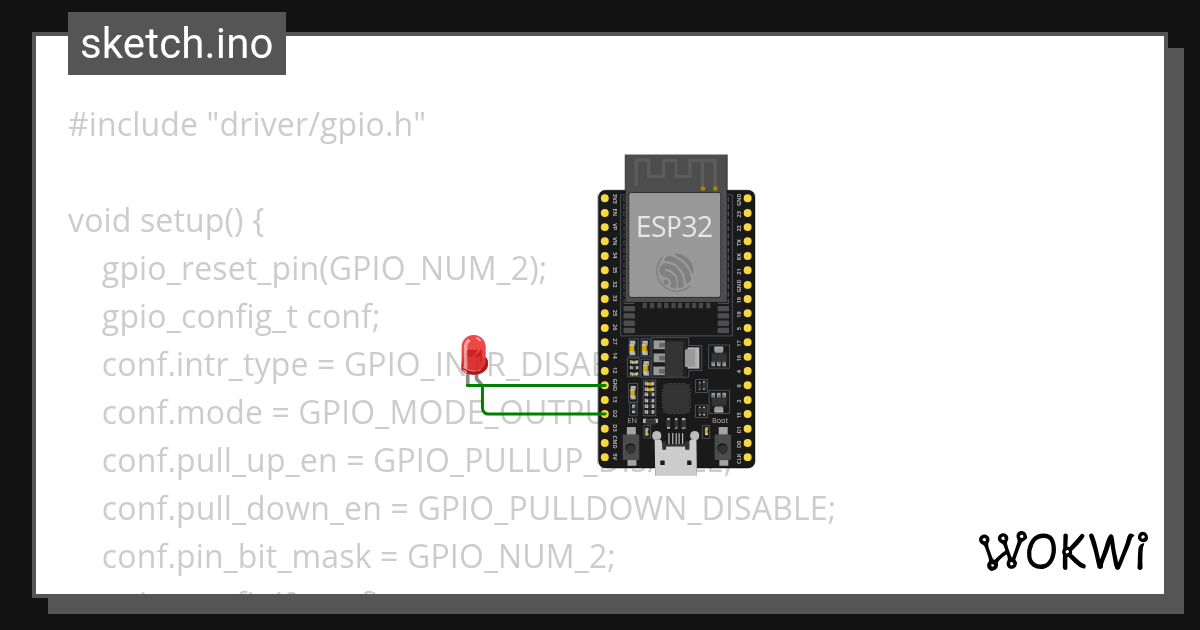 Wokwi - Online ESP32, STM32, Arduino Simulator