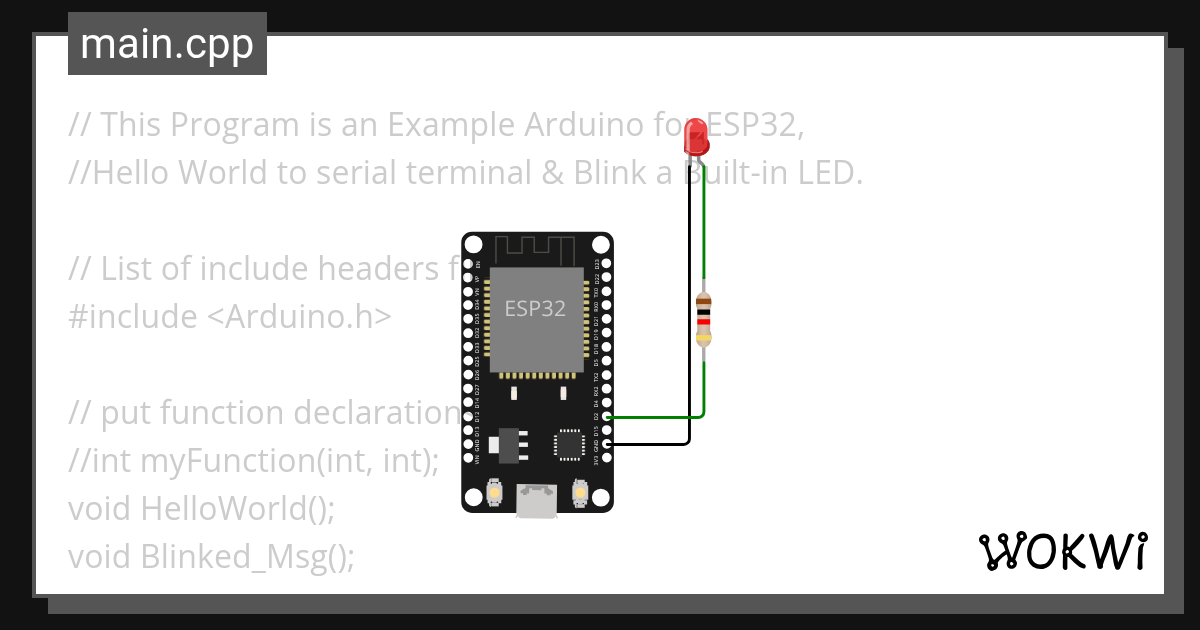 Wokwi - Online ESP32, STM32, Arduino Simulator