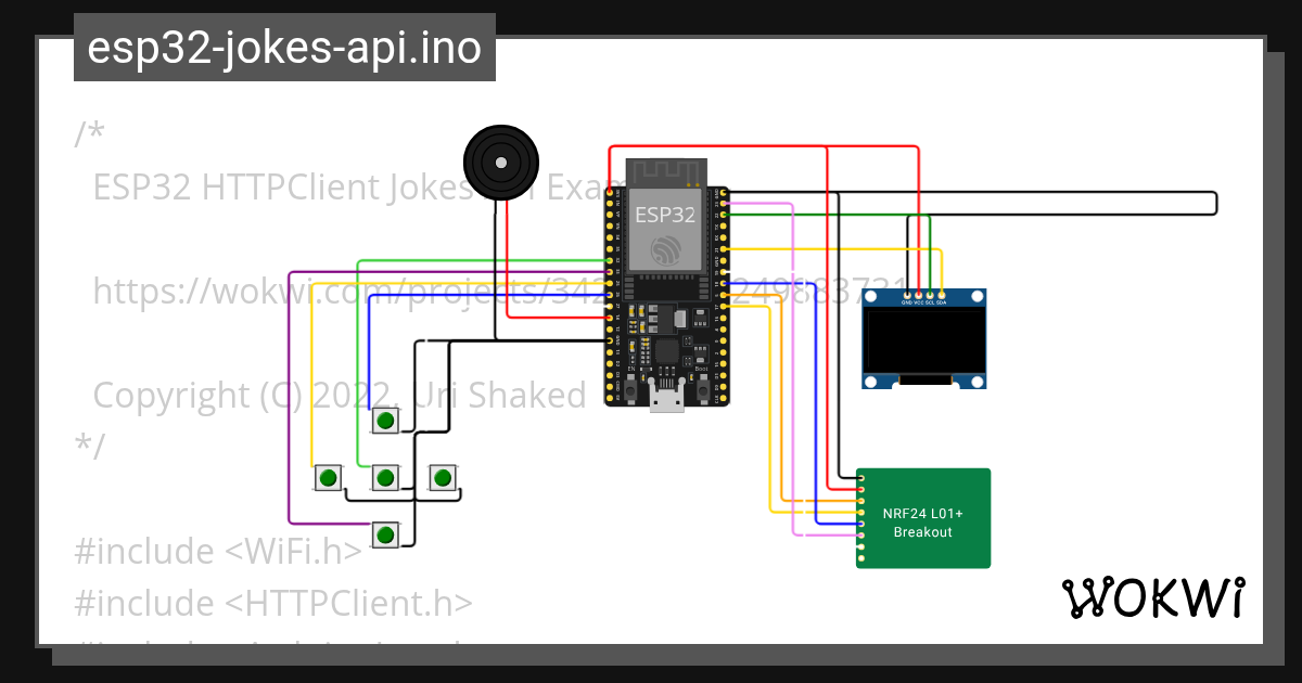 Wokwi - Online ESP32, STM32, Arduino Simulator