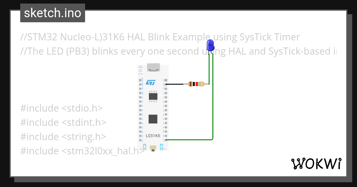 Wokwi - Online ESP32, STM32, Arduino Simulator