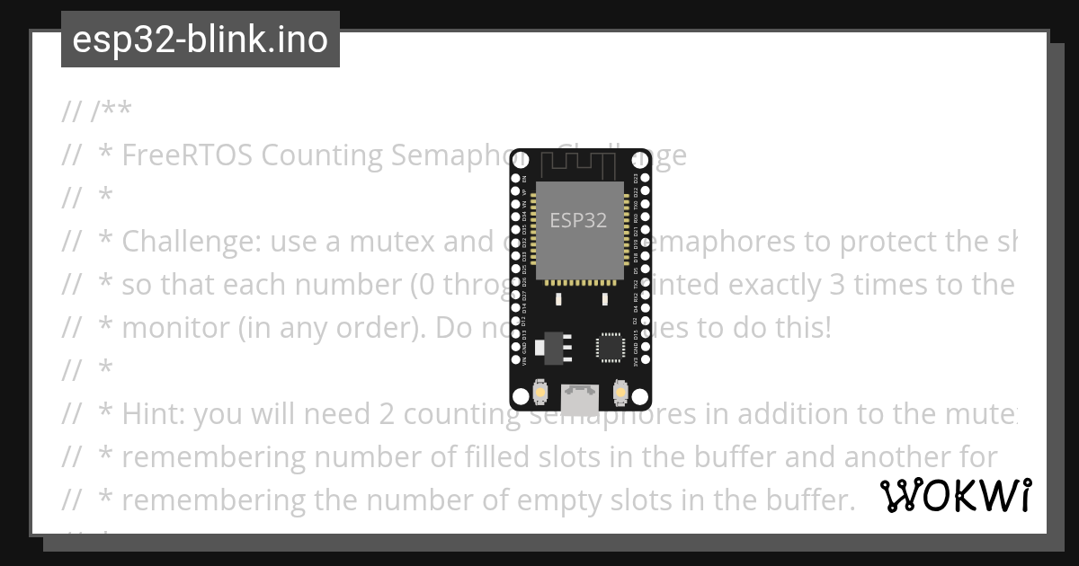 Wokwi - Online ESP32, STM32, Arduino Simulator