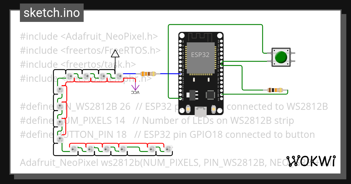 Wokwi - Online ESP32, STM32, Arduino Simulator