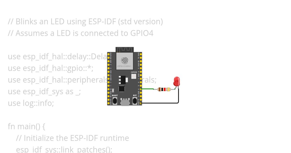 Rust on Wokwi - Online ESP32, STM32, Arduino Simulator Rust on Wokwi - Online ESP32, STM32, Arduino Simulator