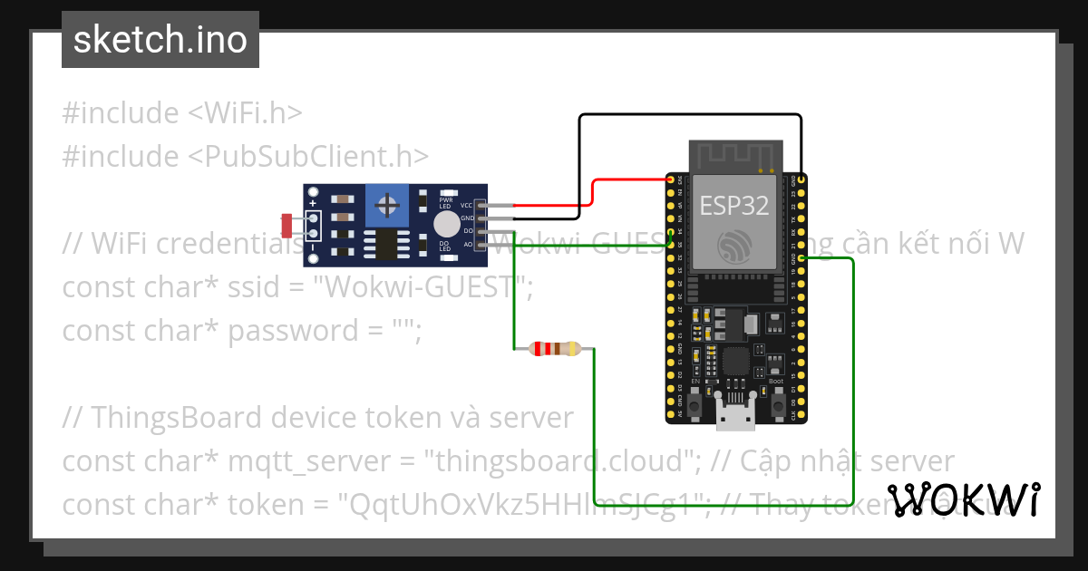 Wokwi - Online ESP32, STM32, Arduino Simulator
